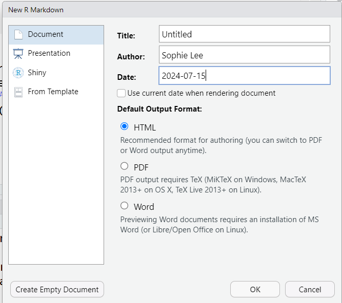 5 Reproducible research with R Markdown – Introduction to Quantitative ...